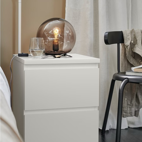 IKEA | Accents | Rare New Ikea Fado Orb Light Glass Table Lamp Globe ...
